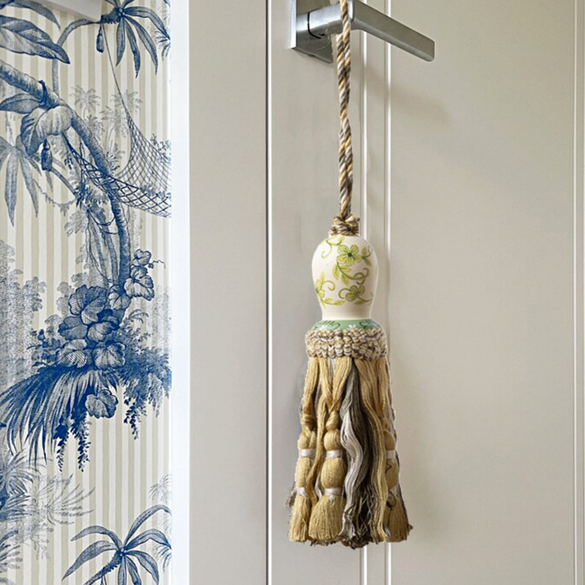 Green French Toile set of 2 – Angads