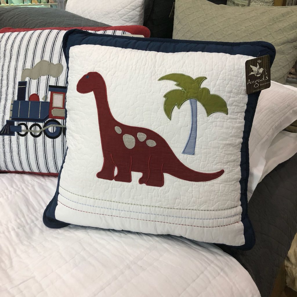 Square Dinosaur Cushion – Angads
