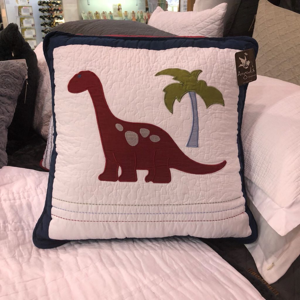 Square Dinosaur Cushion – Angads
