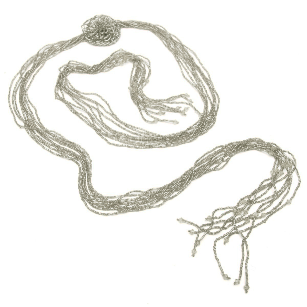 Beaded String Silver – Angads