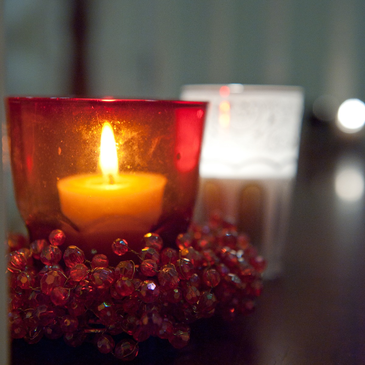Ruby Tea Light Midnight – Angads